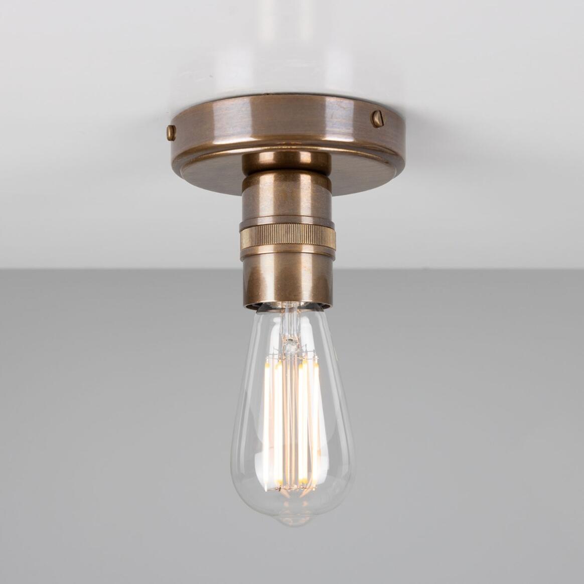 Bare Bulb Flush Mount Ceiling Lights Edison Bulb Flush Store Mount