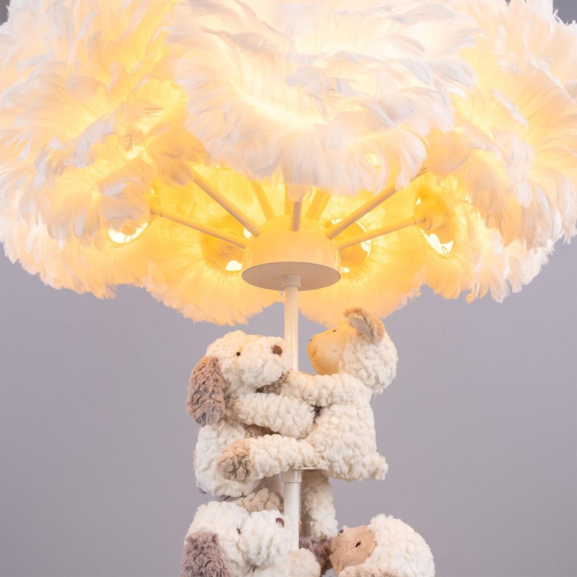 fluffy lamp
