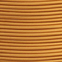 Gold Fabric Braided Cable, 2 Core Round | Mullan Lighting