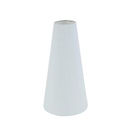 Tall Narrow Cone Fabric Lamp Shade, 17.5 x 34cm, 4 Colours | Mullan ...