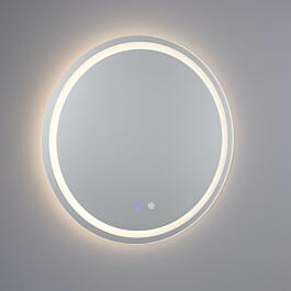 Soajo Circular Inner LED Bathroom Mirror 60cm | Mullan Lighting