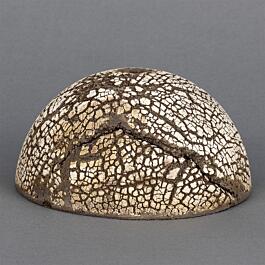 Ferox Black Clay Half Sphere Ceramic Lamp Shade 5.5" | Mullan Lighting