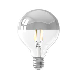 LED Filament Mirror Top Light Bulb Chrome Dimmable E27 4W 2300k 280lm 9 ...