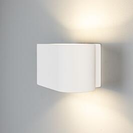 Innsbruck Elliptical Plaster Wall Light 18cm IP20 | Mullan Lighting