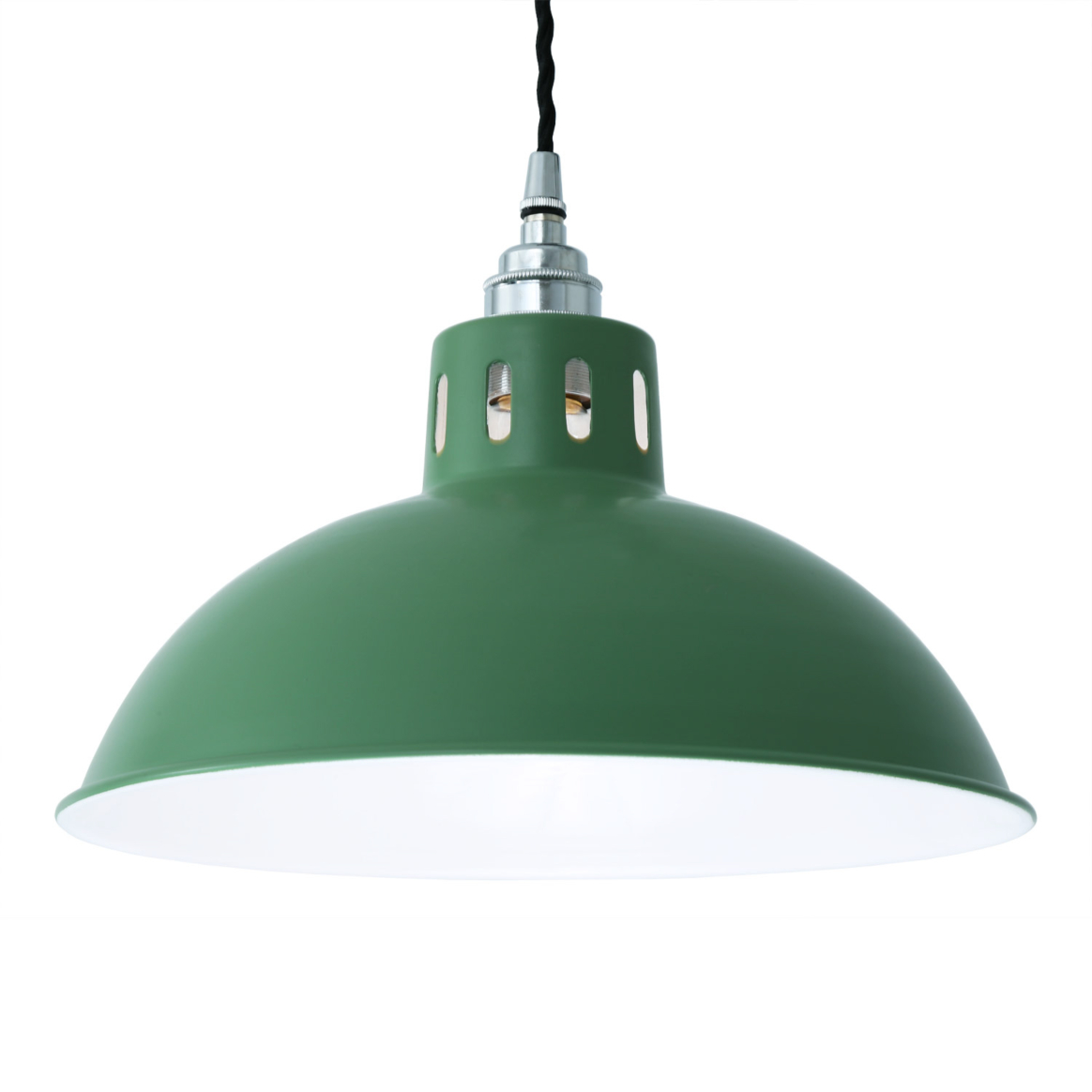 Osson Industrial Factory Pendant Light 30cm | Mullan Lighting