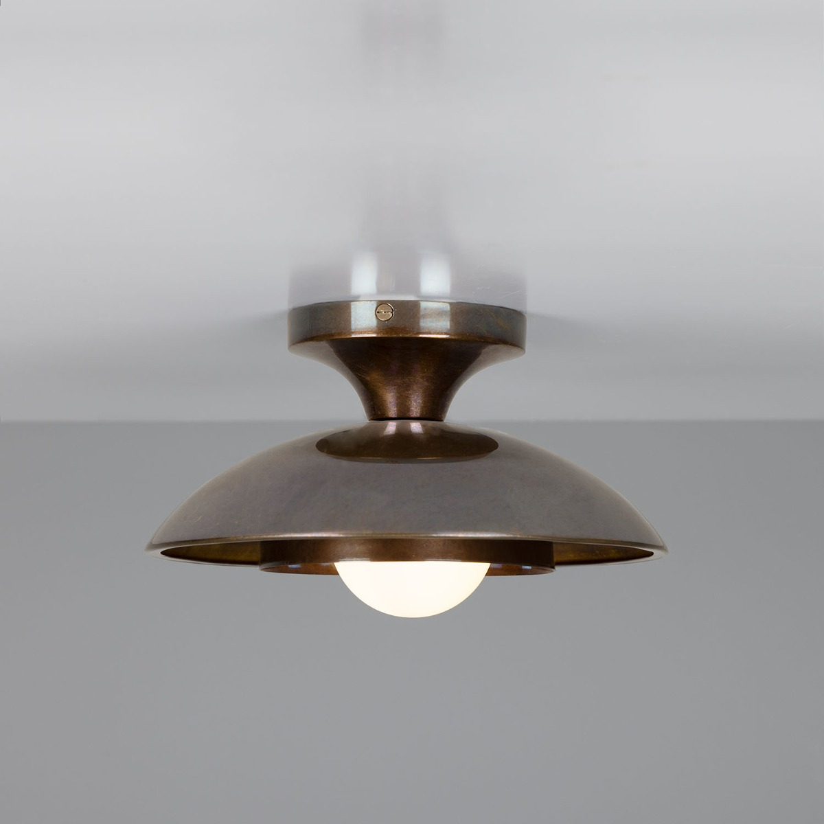 Marrakesh Art Deco Flush Ceiling Light 25cm | Mullan Lighting