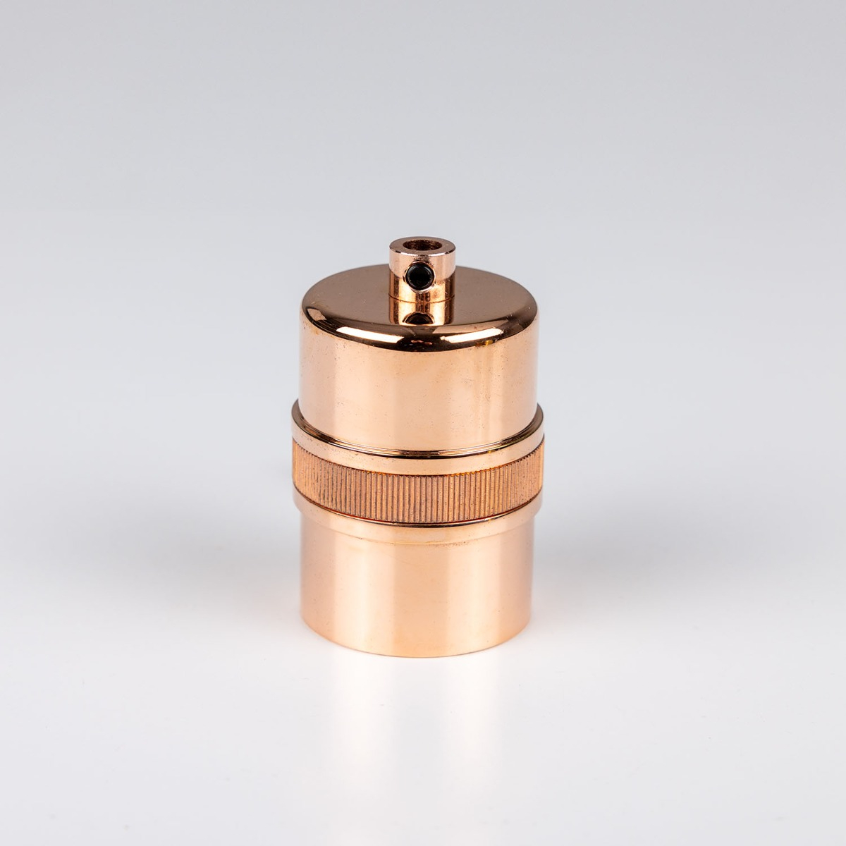 Brass Lamp Holder with Cord Grip E27 | Mullan Lighting