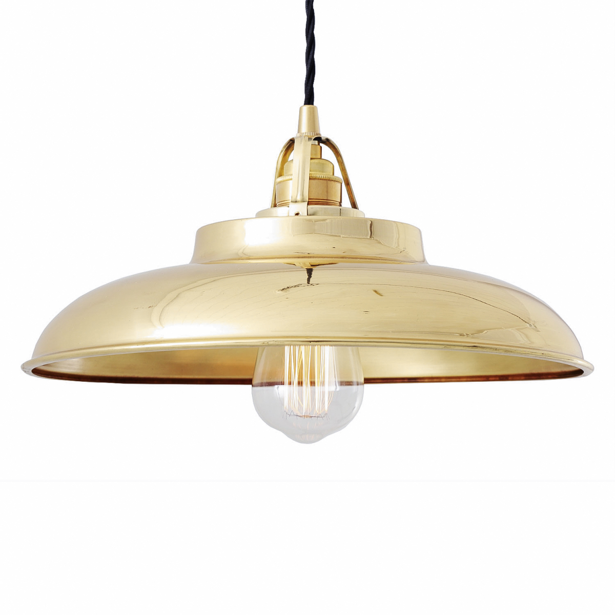 Telal Industrial Factory Pendant Light 32cm | Mullan Lighting