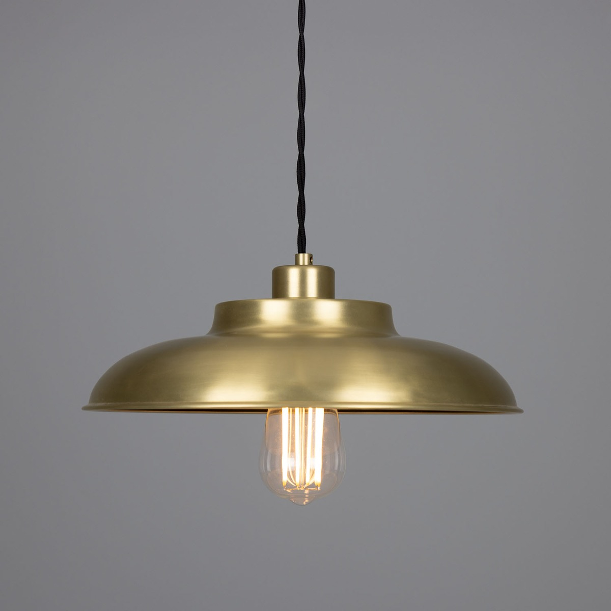 Telal Industrial Factory Pendant Light 32cm | Mullan Lighting