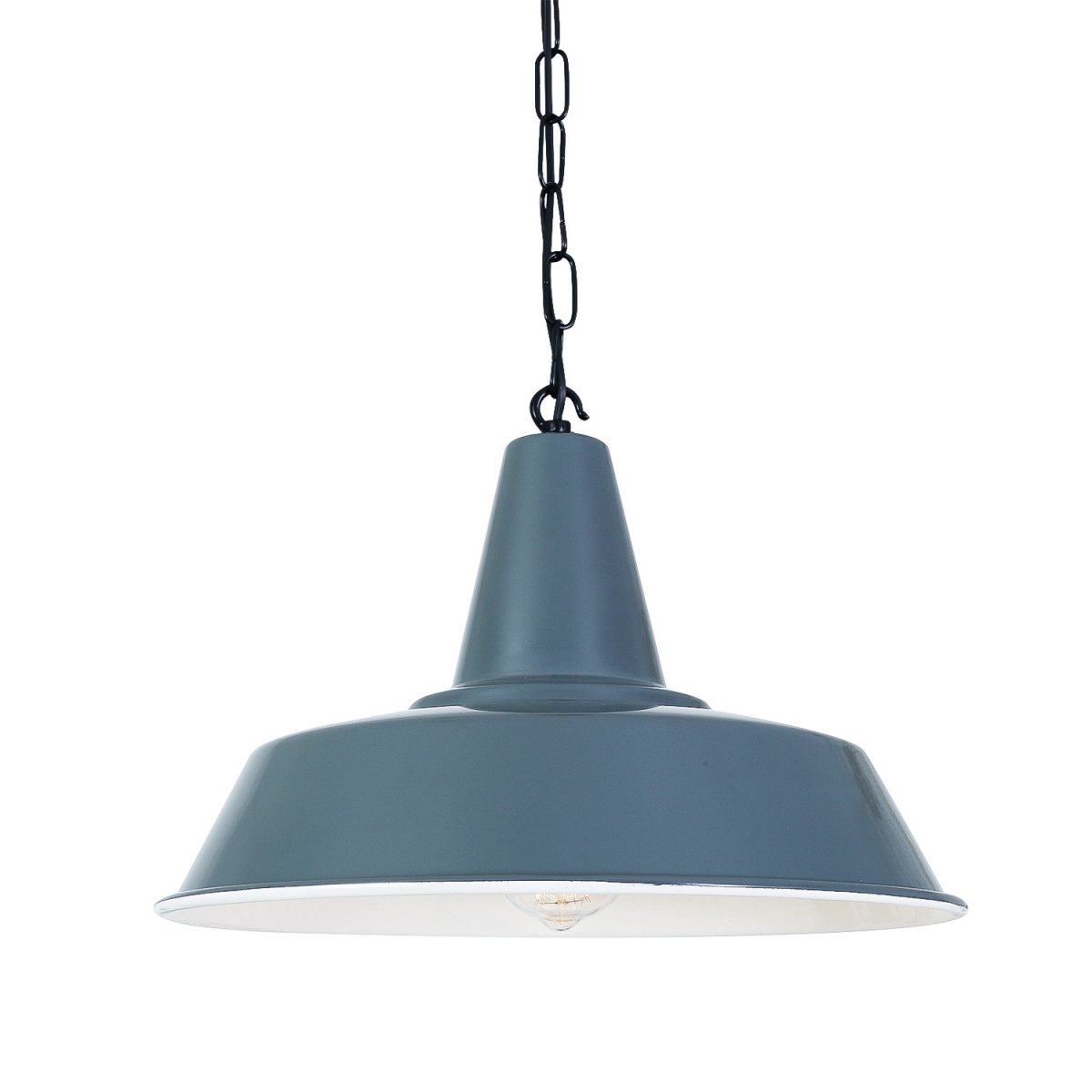 Nassau Industrial Factory Pendant Light 39cm | Mullan Lighting