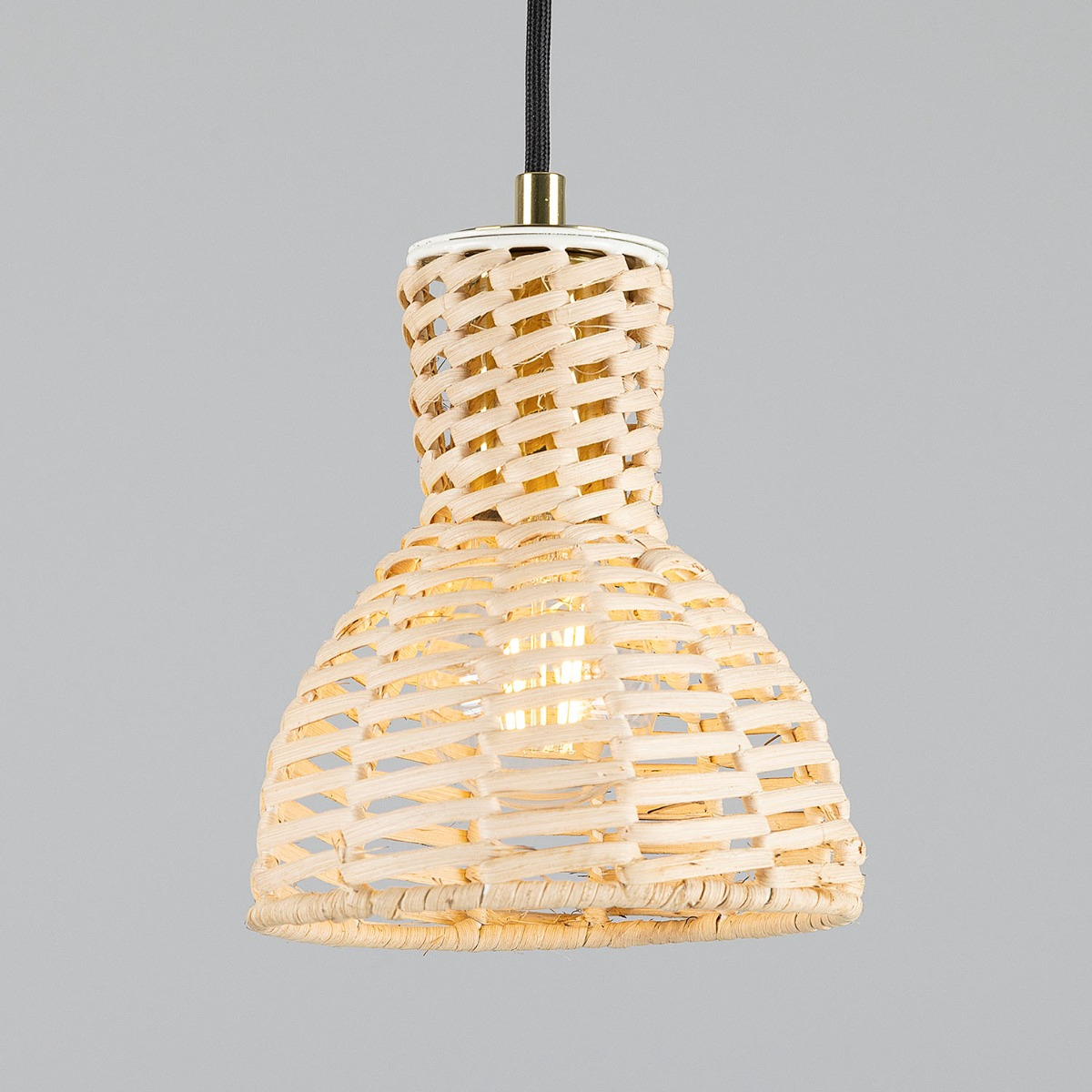 Malta Small Rattan Pendant Light 15cm | Mullan Lighting