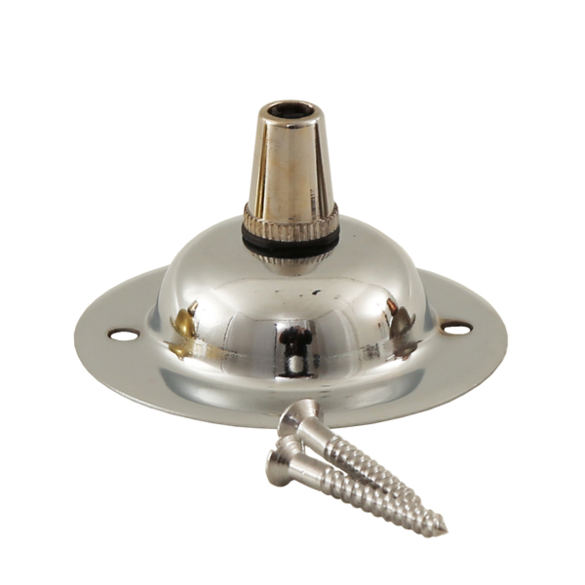 Vintage Style Ceiling Rose with Cord Grip Metal 6.5cm | Mullan Lighting
