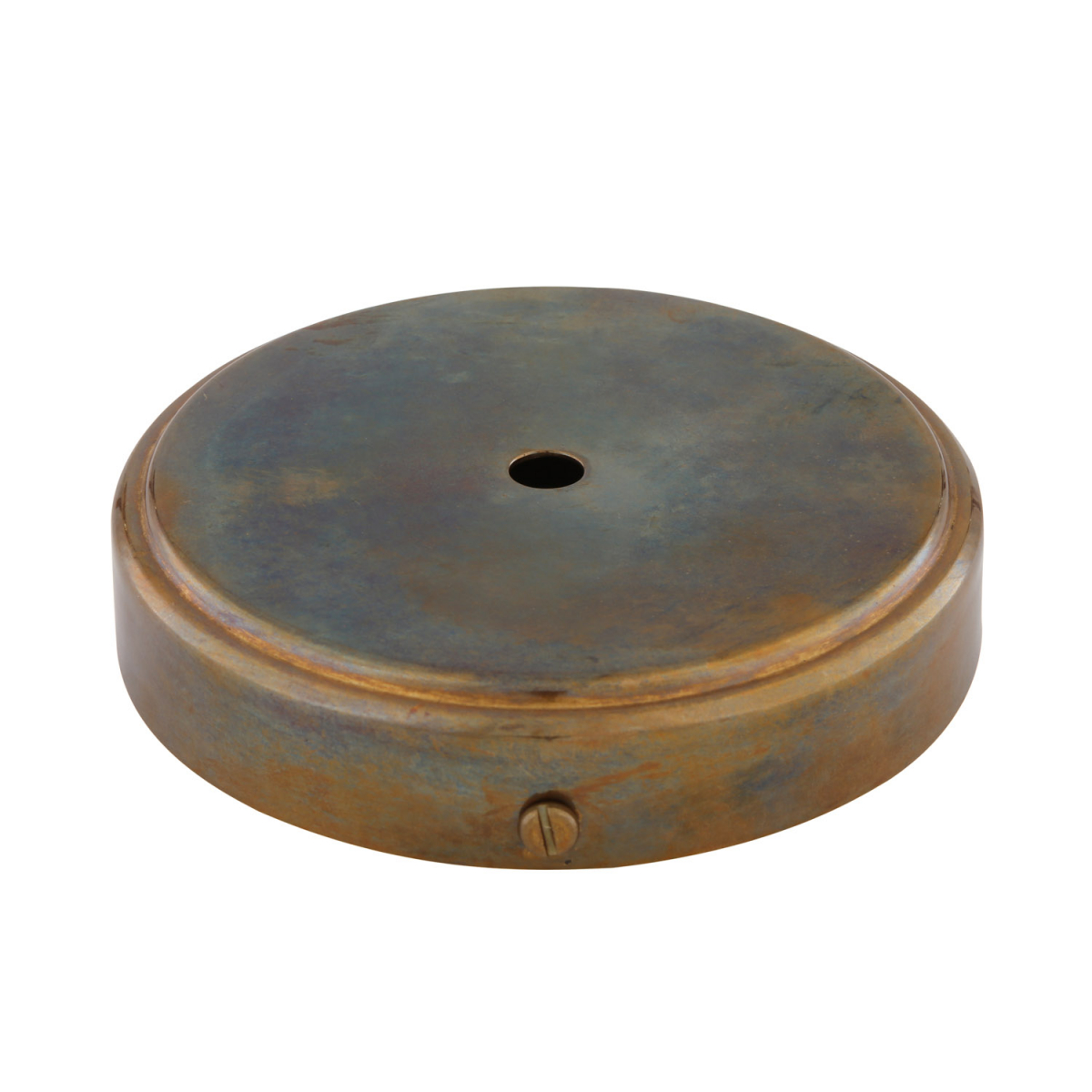 Pressed Brass Ceiling Rose 12cm, 1mm Thick | Mullan Lighting