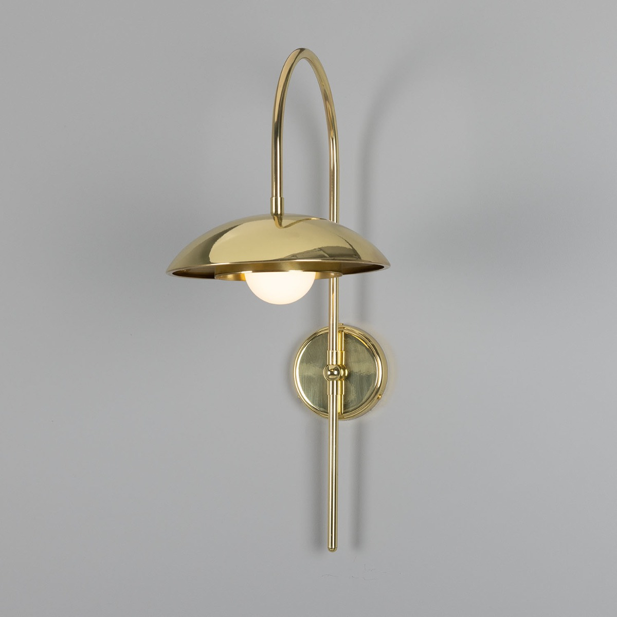 Marrakesh Art Deco Arc Wall Light 60cm | Mullan Lighting