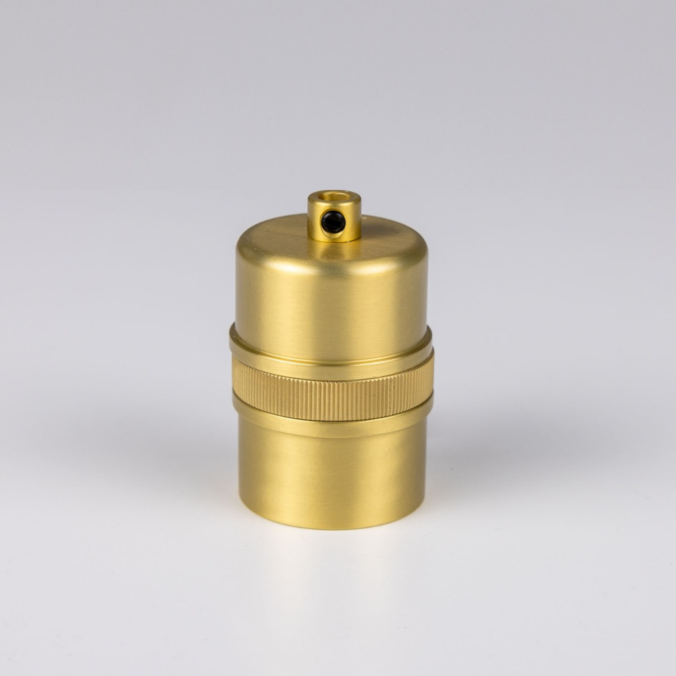 Brass Lamp Holder with Cord Grip E27 | Mullan Lighting