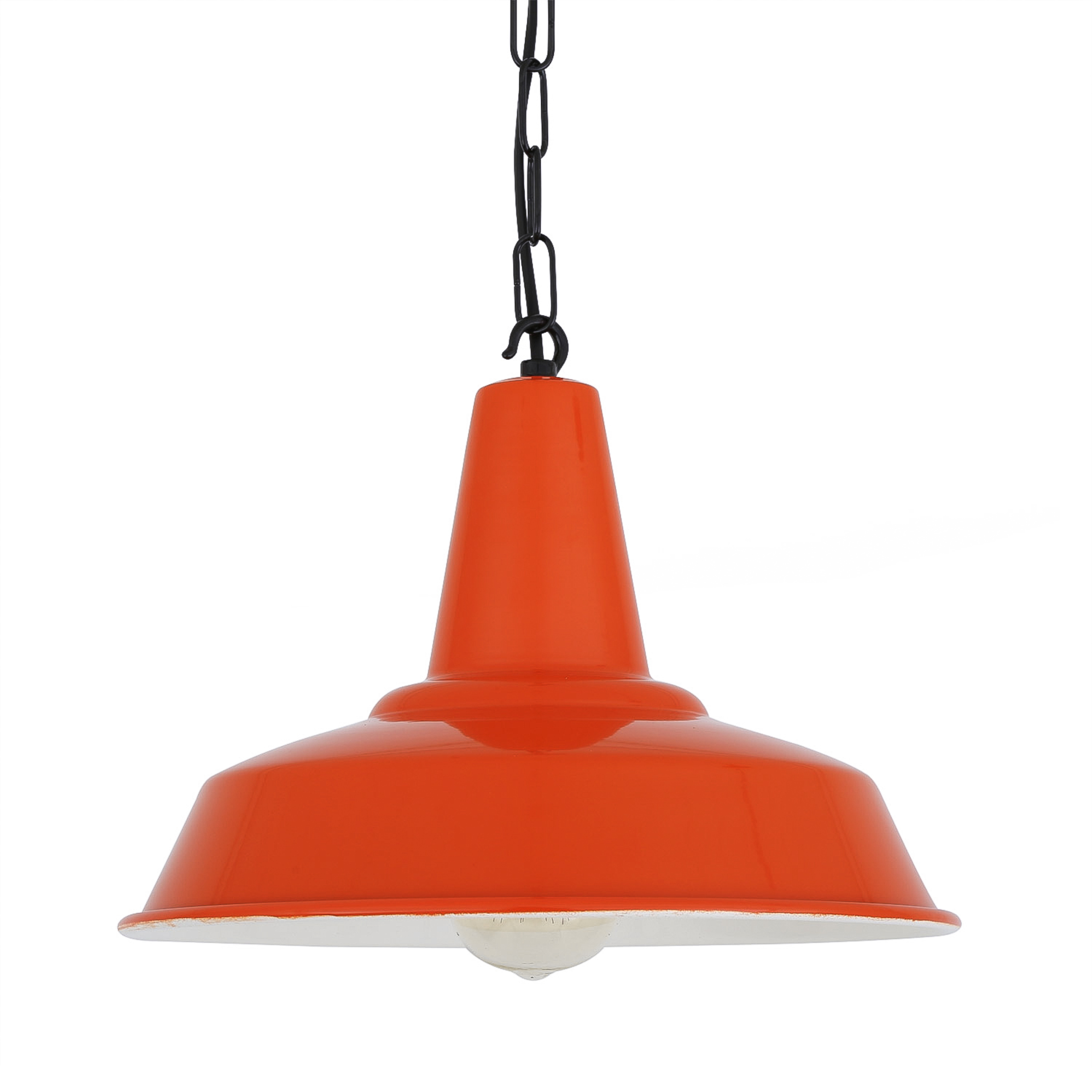 Hex Industrial Factory Pendant Light 30cm | Mullan Lighting