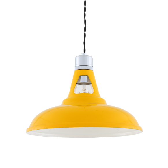 Vienna Industrial Factory Pendant Light 31cm | Mullan Lighting