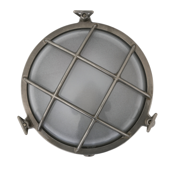 Adoo Nautical Round Bulkhead Wall Light 21cm IP54 | Mullan Lighting