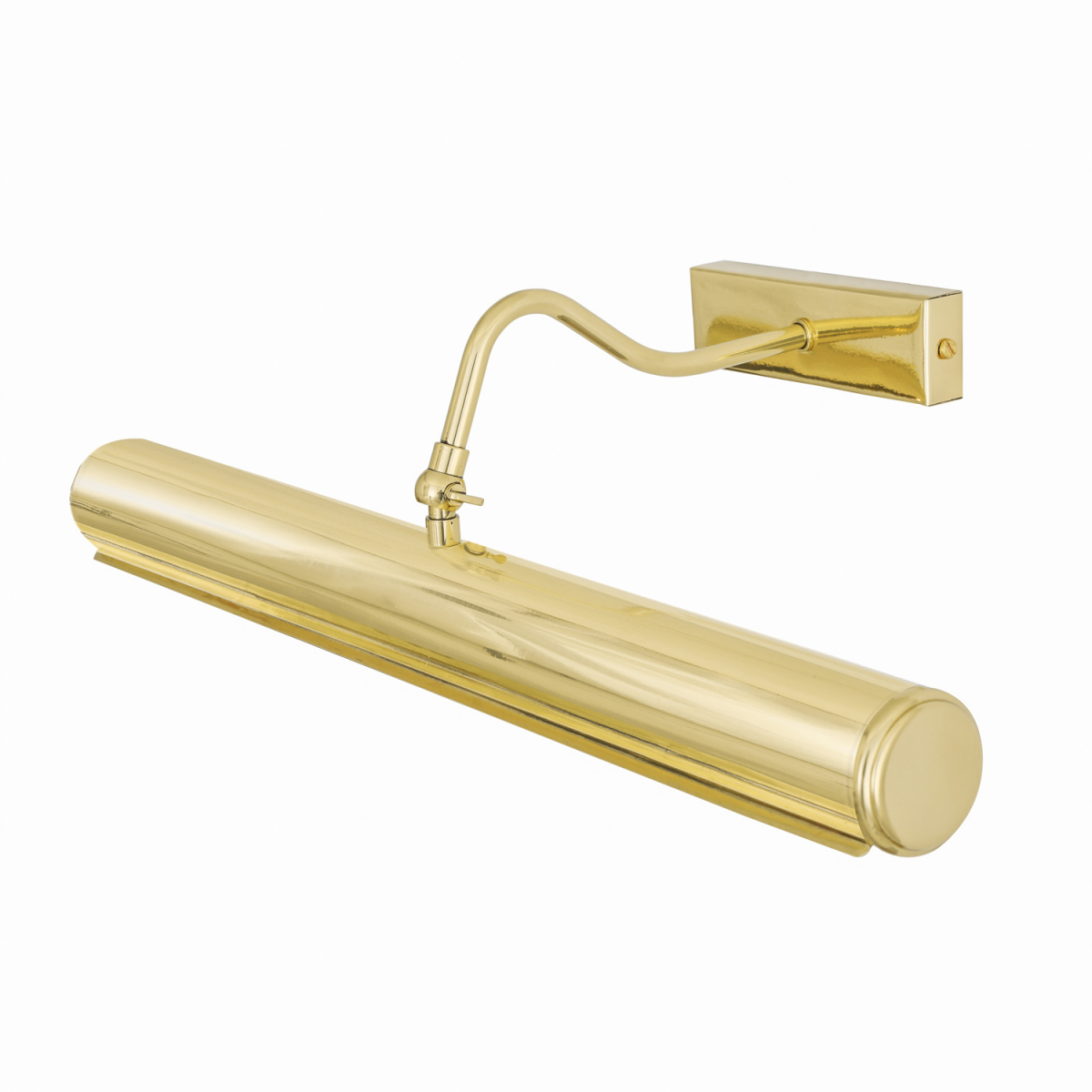 Dublin Rounded Brass Picture Light 20" | Mullan Lighting
