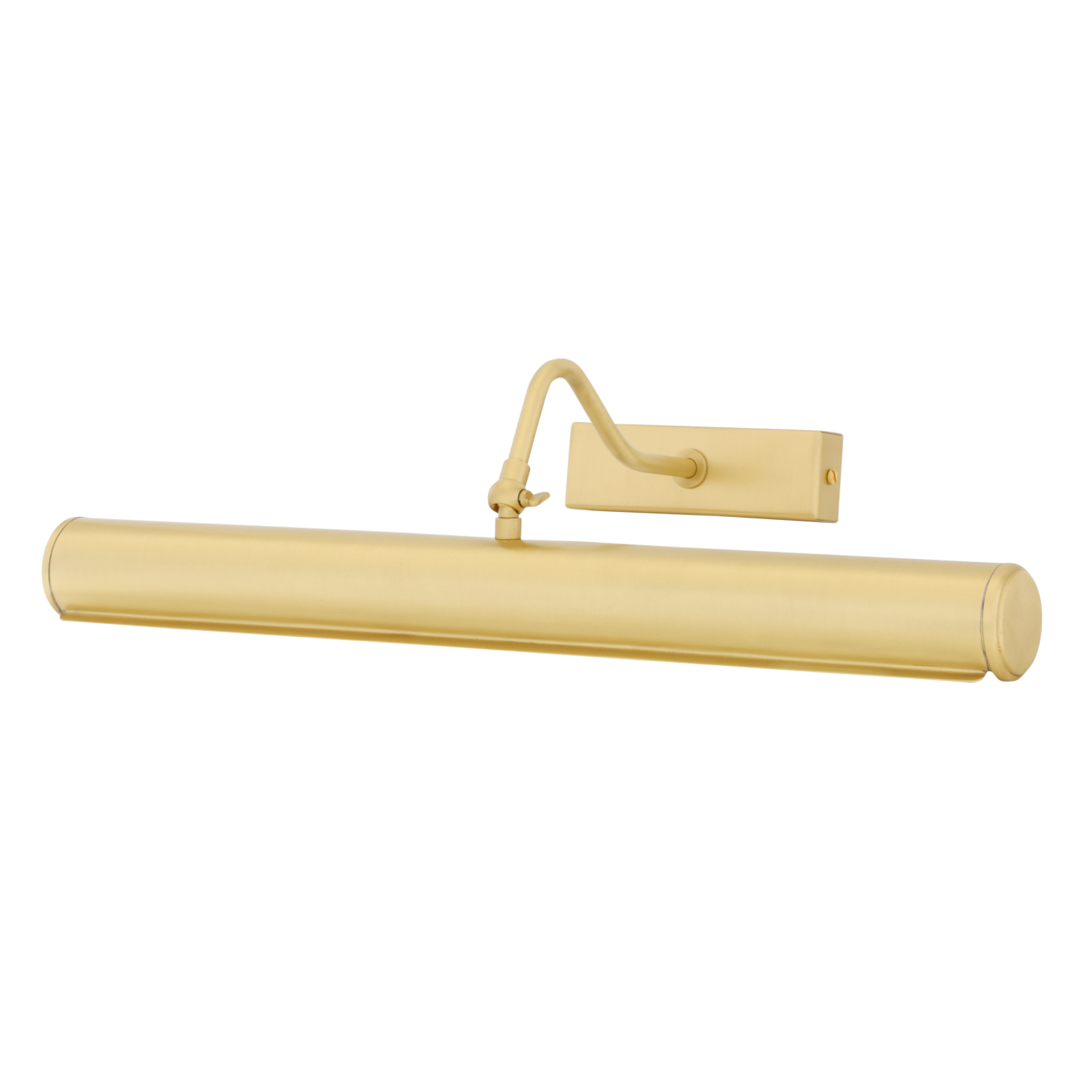 Dublin Rounded Brass Picture Light 20" | Mullan Lighting